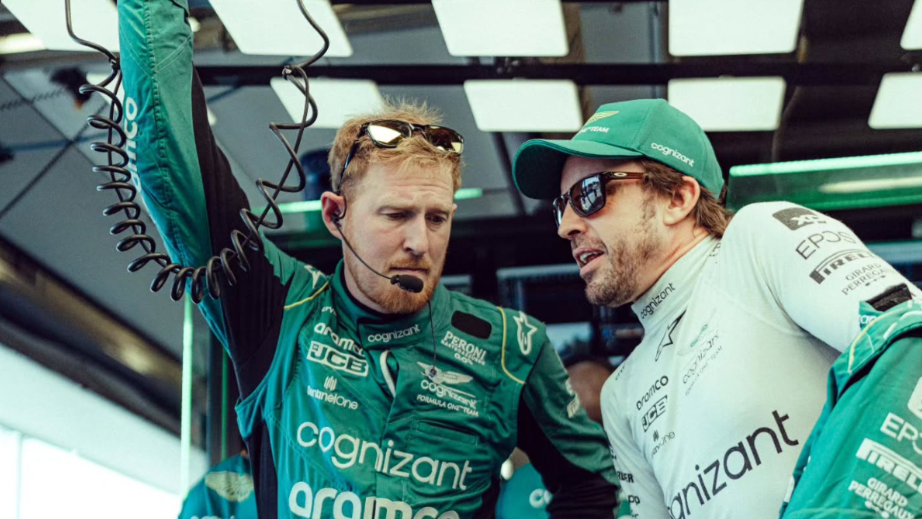 Así es Mikey Brown, el mecánico pelirrojo que vive por y para Fernando ...