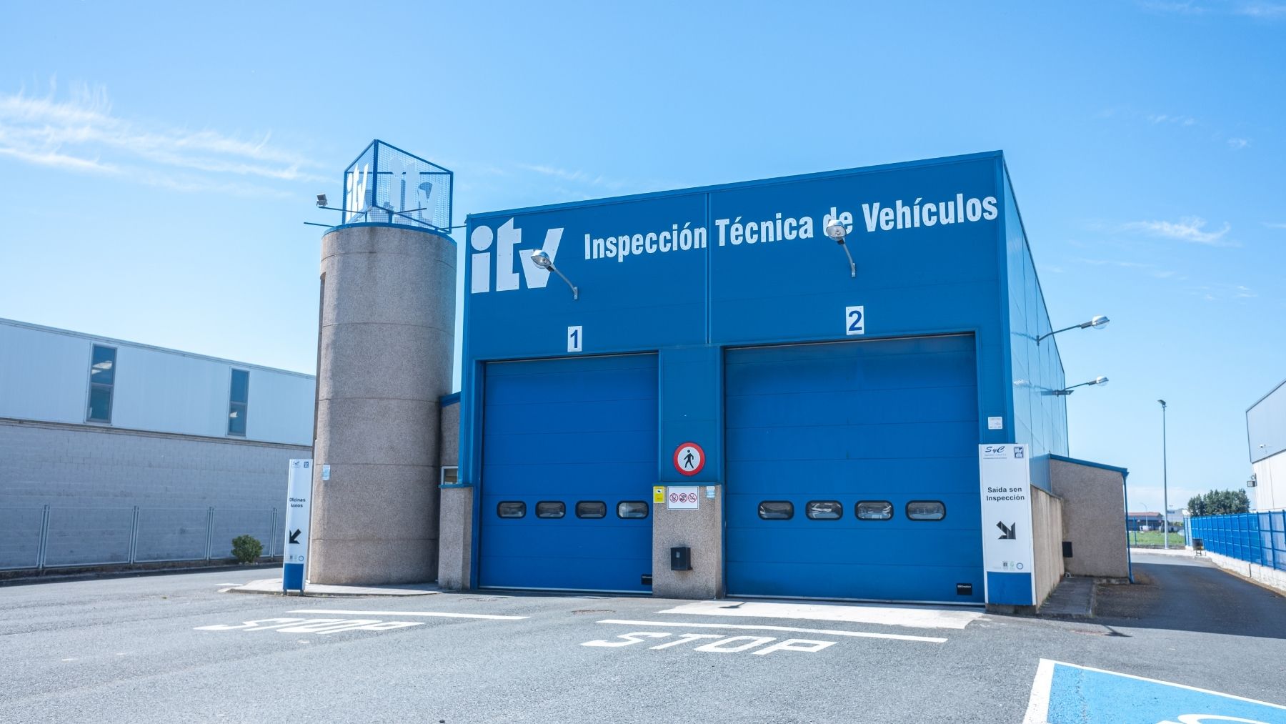 El significado de los colores de las pegatinas de la ITV